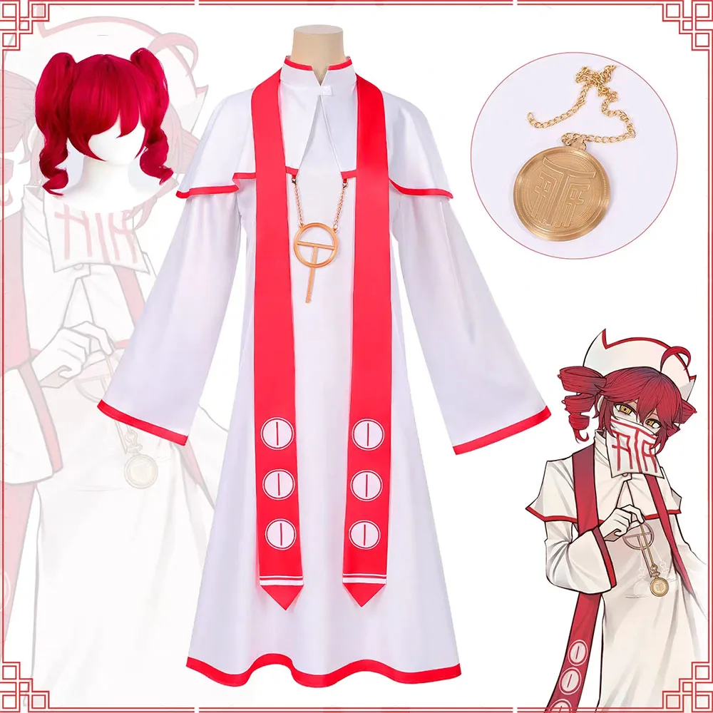 Mesmerizer Kasane Teto Mikuu Nun Cosplay Costume Wig Don’t Believe in T ...