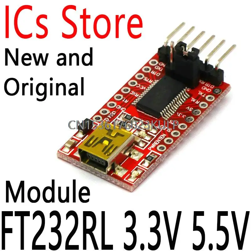 M-dulo-adaptador-de-serie-FT232-FTDI-USB-a-TTL-para-Arduino-Mini-Puerto ...