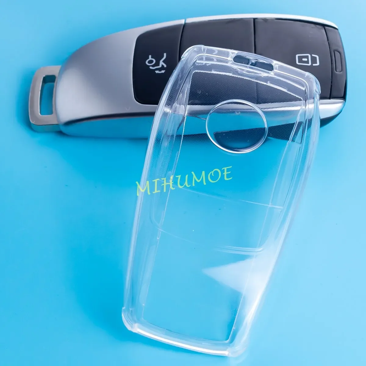 Transparent-Clear-Key-Fob-Cover-Case-For-Mercedes-W177-W247-W205-W213 ...