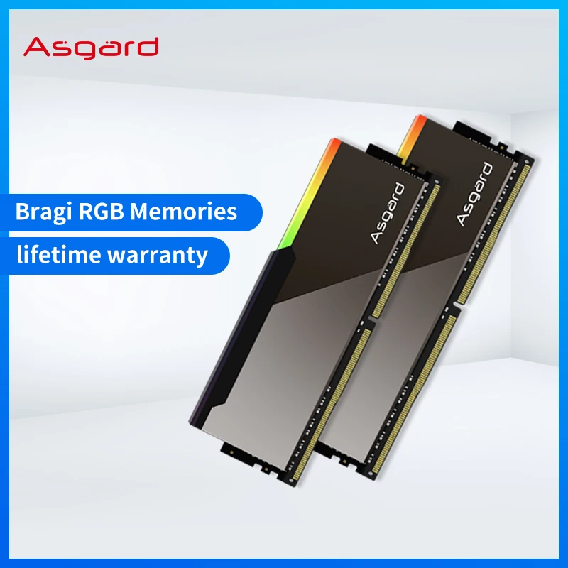 Asgard bragi pc ddr4 ram rgb 16gb 8gbx2 3600mhz 4000mhz cl14 cl16 ...