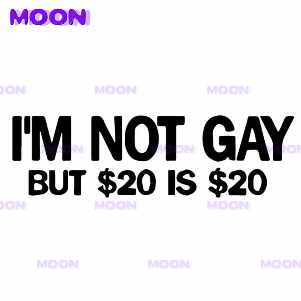 I-Am-Not-Gay-Fun-Stickers-Are-Suitable-for-Car-Bumpers-Window-Stickers ...