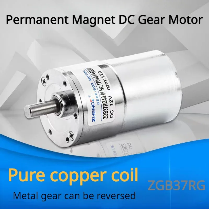 ZGB37RG-DC-Motor-12V-24V-DC-Gear-Motor-2-5RPM-5RPM-10RPM-50RPM-100RPM ...