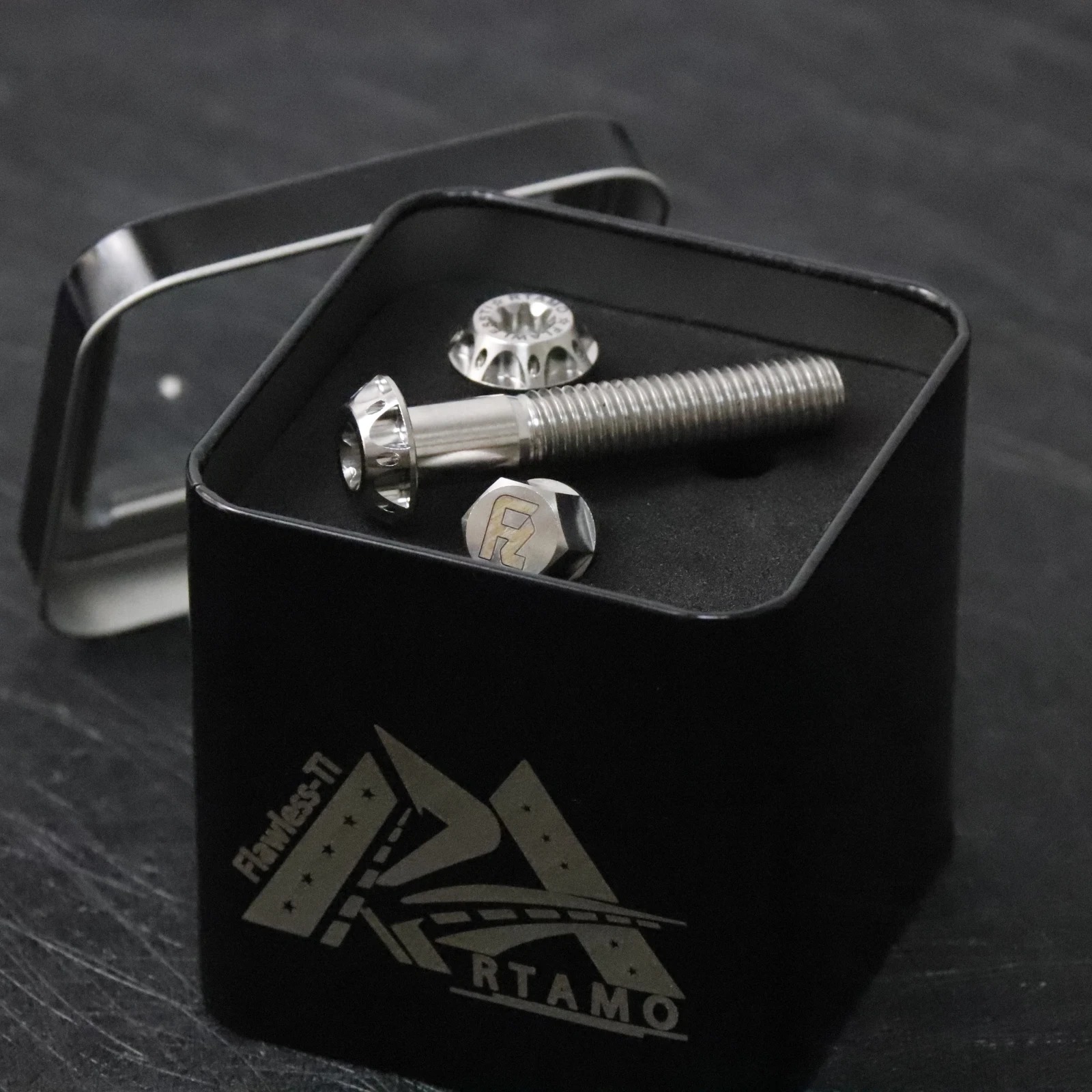 2PCS-RTAMO-Titanium-Alloy-Anti-Theft-Bolts-M10x50-55mm-1-25P-1-5P-with ...