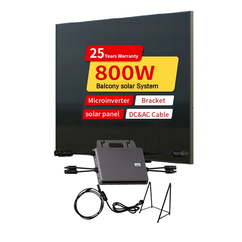 Diy-installed-600w-800w-balkonkraftwerk-komplet-panel-energy-storage ...