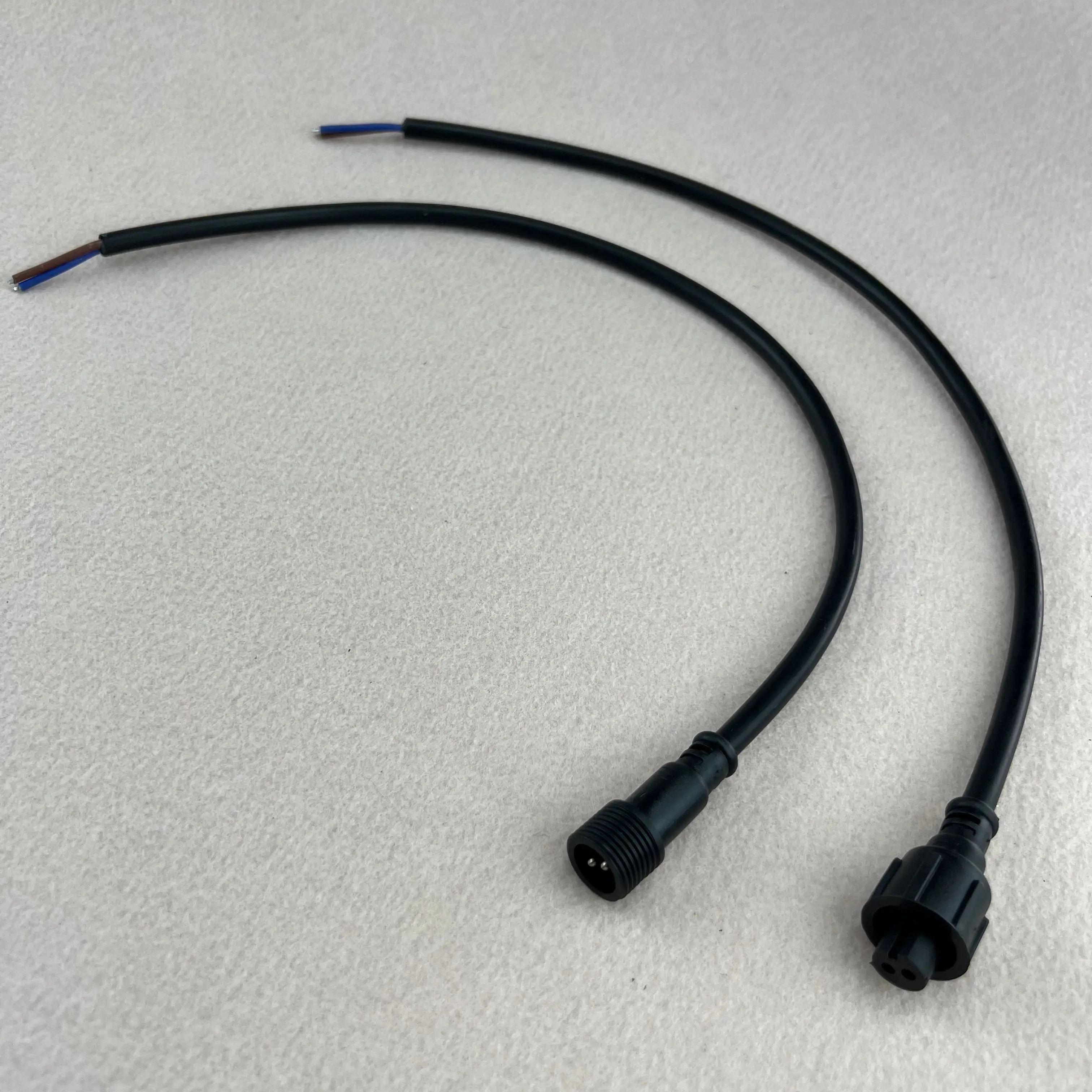 xConnect-type-16AWG-2-1-5sq-m-2-Core-BLACK-Waterproof-pigtail-male-and ...