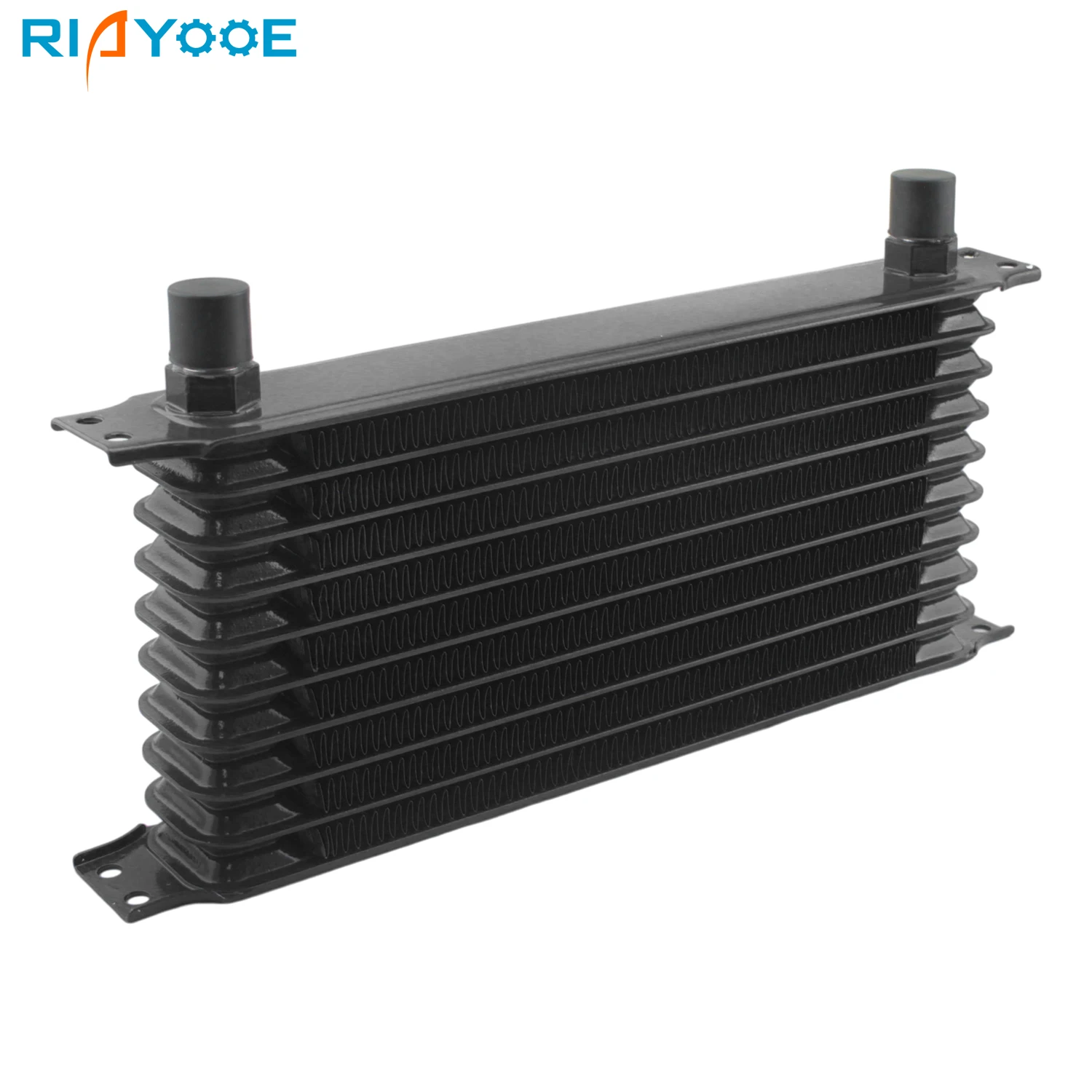 AN10-Oil-Cooler-Kit-Systems-Aluminum-Black-Intercooler-Transmisson-For ...