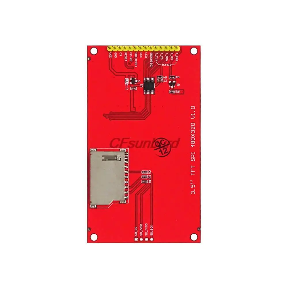 3.5″ inch 480*320 SPI TFT LCD Module Display Screen with Touch Panel ...