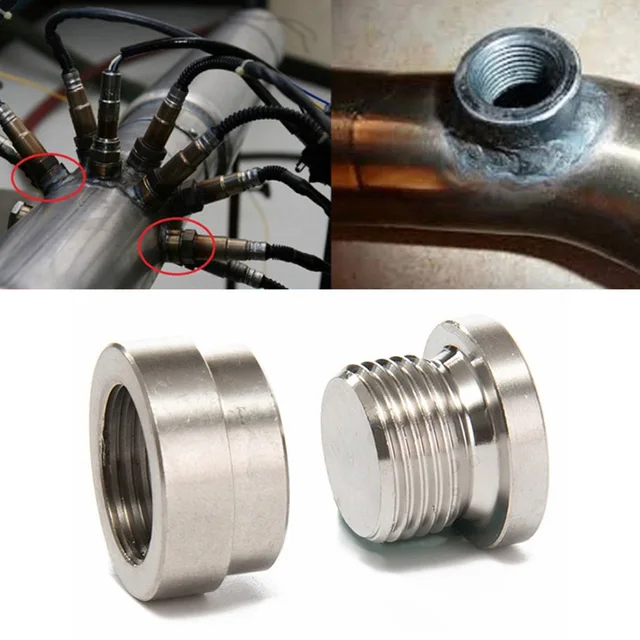 M18 x 1.5 Plug Adapter Tool Kit Lambda O2 Oxygen Sensor Gasket Extender ...