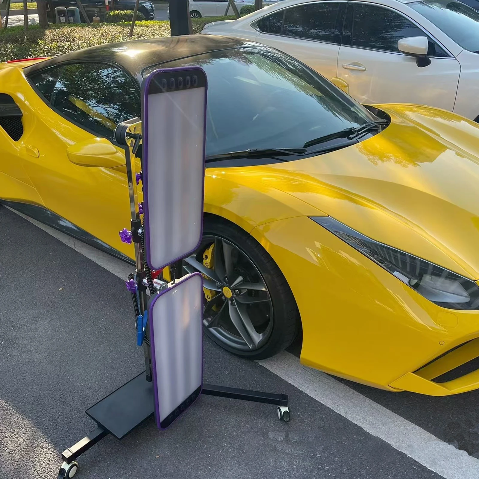 Car-Dent-Repair-Leveling-Light-Combo-Foldable-PDR-Light-Reflector-Dent ...