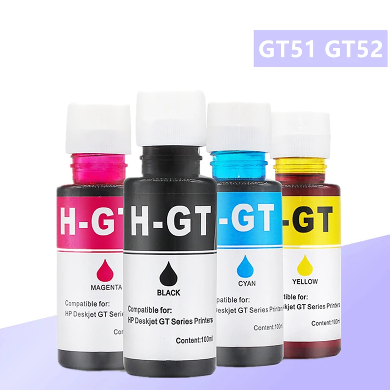 GT51-GT52-Refillable-Inkjet-Refill-Dye-Ink-Bottle-for-HP-DeskJet-GT ...