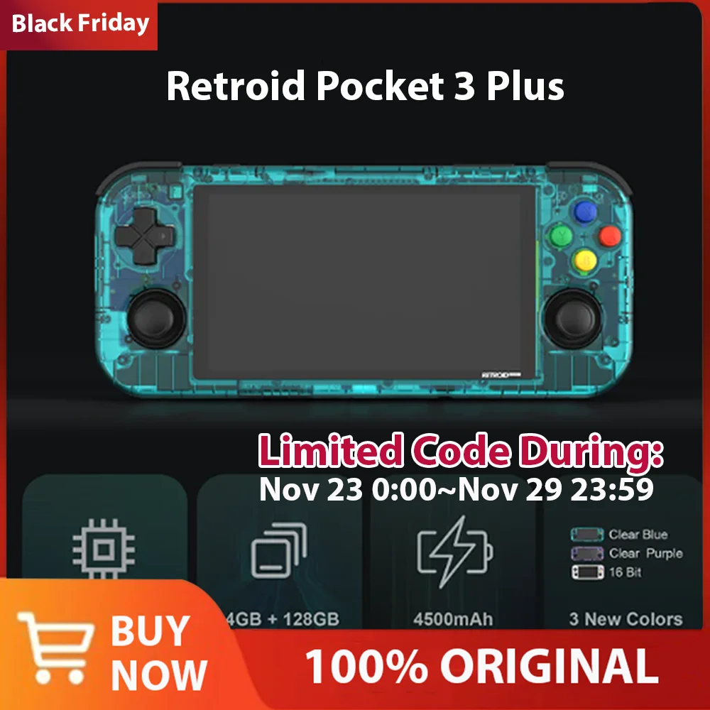 Retroid-Pocket-3-Plus-4-7Inch-Handheld-Game-Console-4G-128G-Android-11 ...