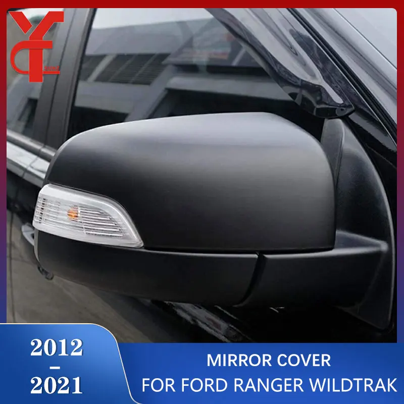 Car-Side-Rearview-Mirror-Cover-For-Ford-Ranger-Wildtrak-T6-T7-T8-2012 ...