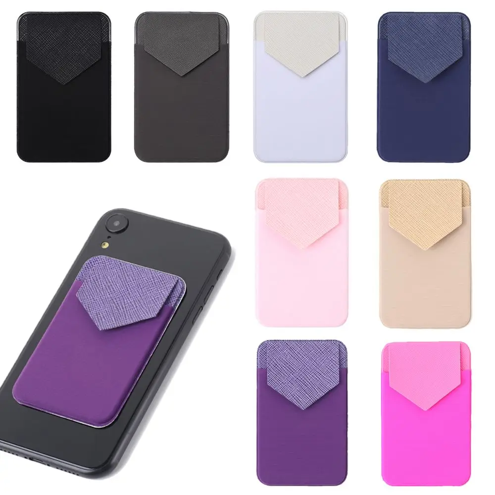 New Design Stick-on Universal Case Slim Pocket Credit Mini Pouch Card ...