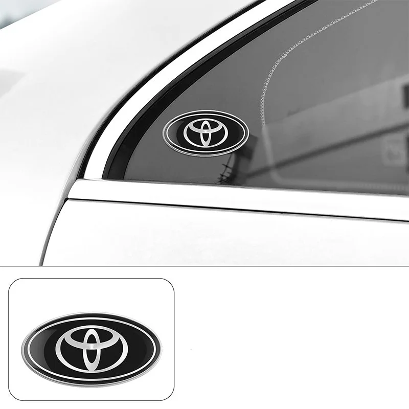 Exquisite-Fashion-Car-Stickers-Toyota-Logo-Auto-Stickers-Accessories ...