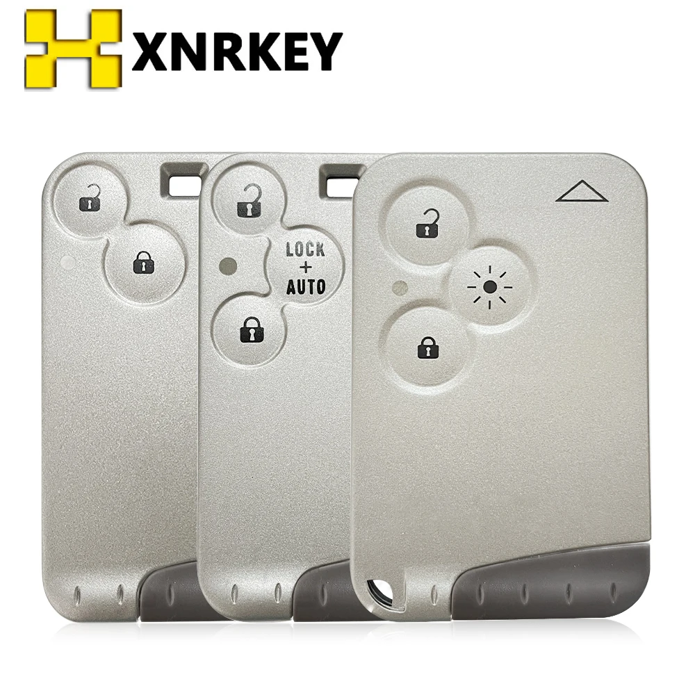 XNRKEY-2-3-Button-Remote-Card-Key-Shell-for-Renault-Laguna-With-Key ...