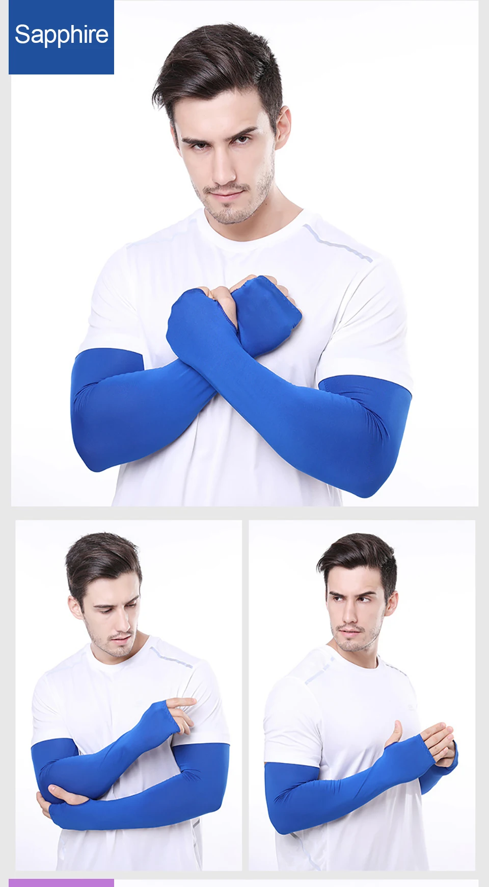 Compression bras,Manchons de bras pour femmes et hommes,1 paire ...