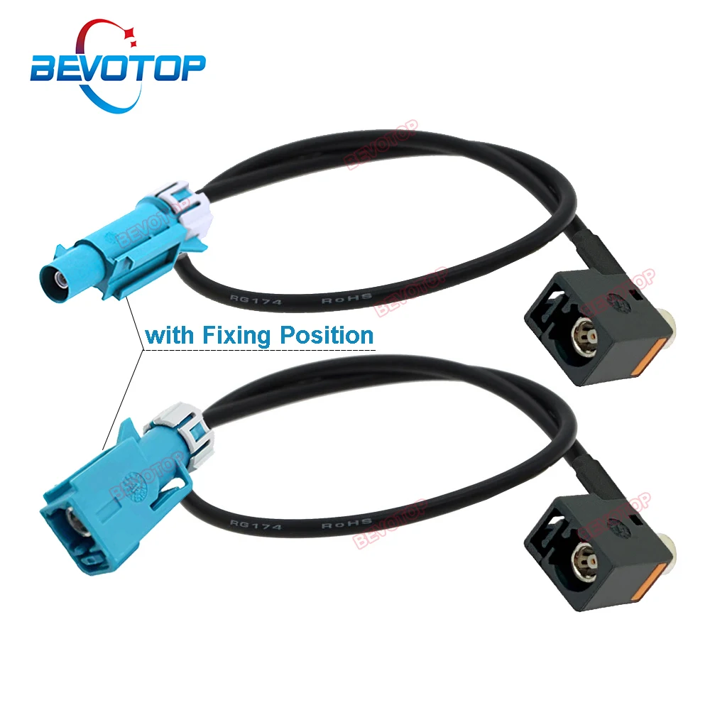 BEVOTOP-1PCS-Waterproof-Fakra-Cable-Code-Z-Male-Female-with-Fixing-to ...