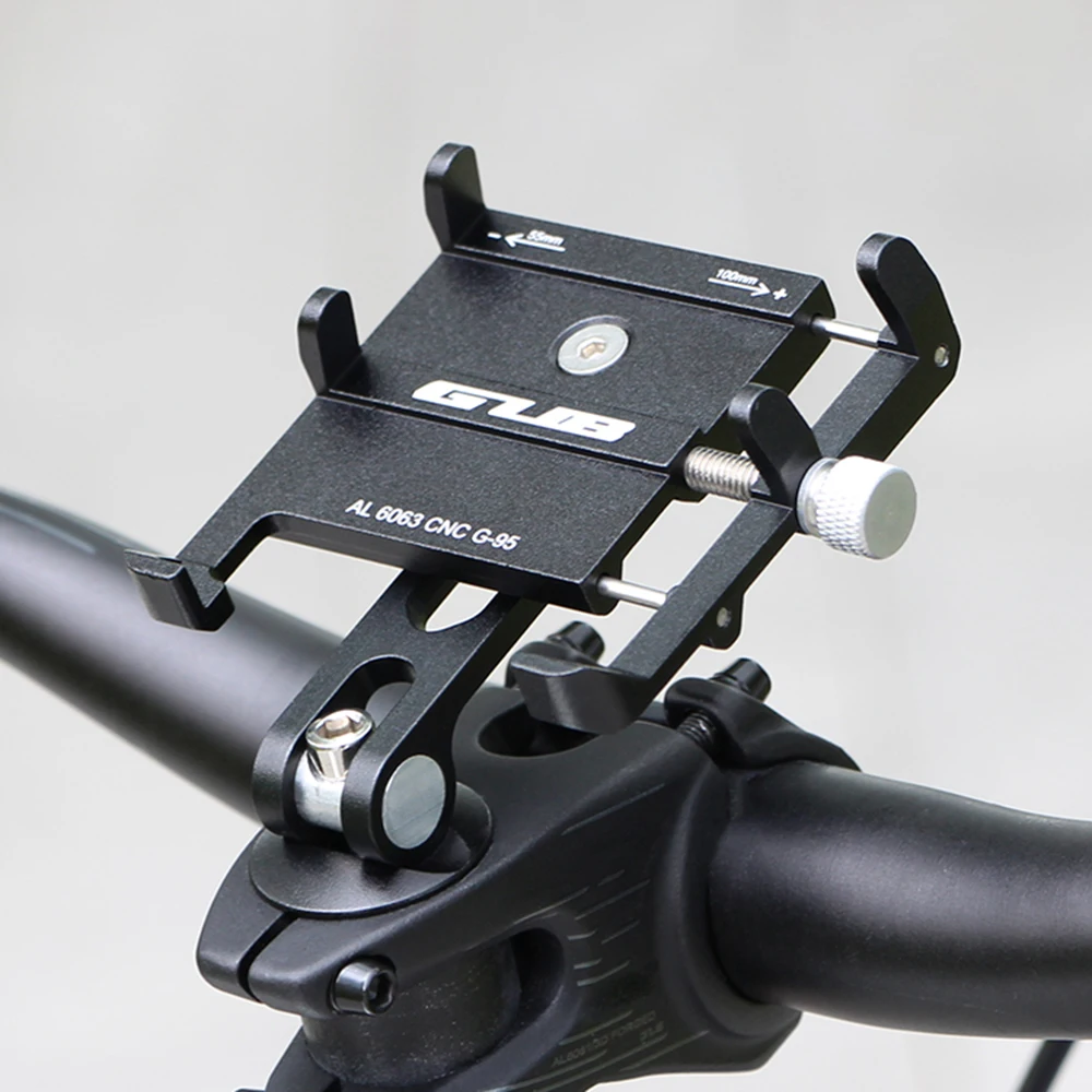 GUB-Bike-Stem-Phone-Mount-Anti-slip-Adjustable-Aluminum-Bicycle-Phone ...
