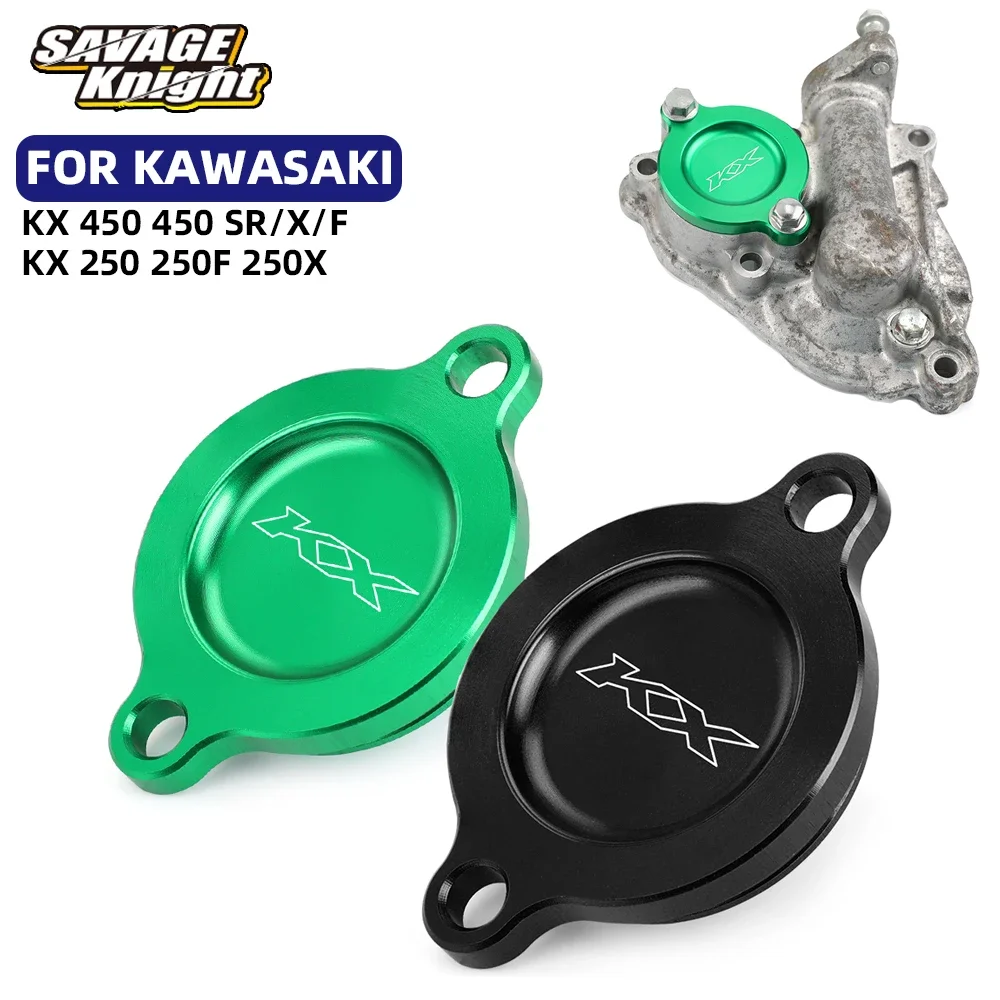 Motorcycle-Oil-Filter-Cap-Engine-Plug-Cover-For-KAWASAKI-KX-250-450-F ...