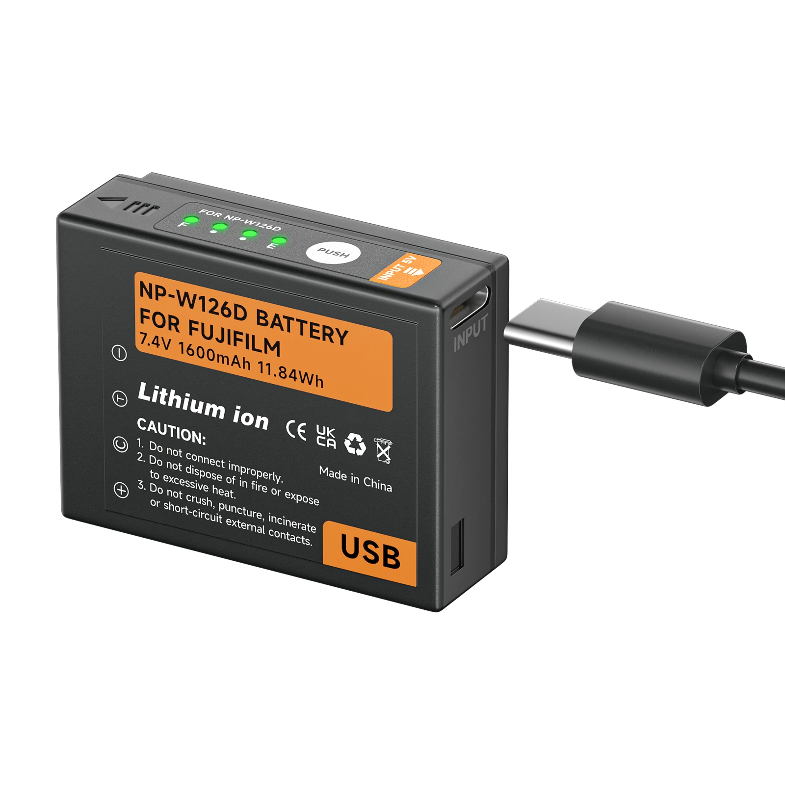 Аккумулятор для Fujifilm Fuji X100F X-PRO1 X-PRO2 X-A1 X-A2 X-A3 X-A10 ...