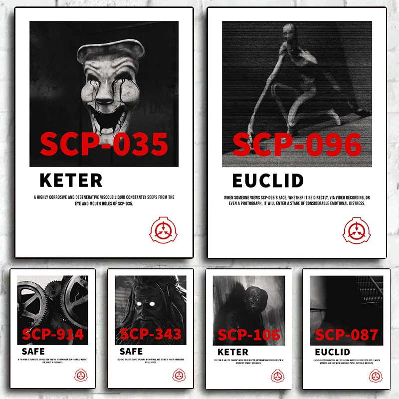 Vintage-SCP-Foundation-035-049-096-Supernatural-Abnormal-Phenomenon ...