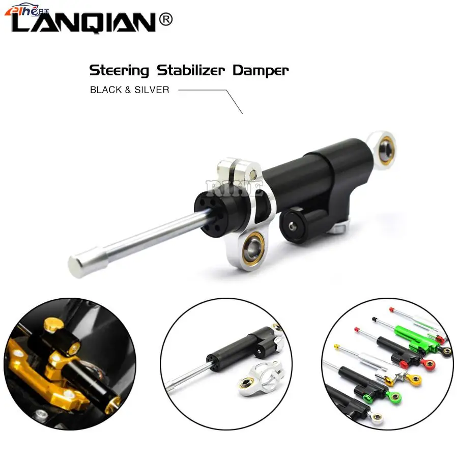 for Kawasaki Z1000 Z800 Z750 Motorcycle CNC Damper Steering Stabilizer ...
