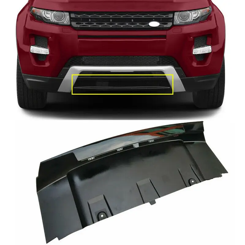 Car Front Bumper Tow Hook Cover Lip Trailer Lower Spoiler Guard Skid ...