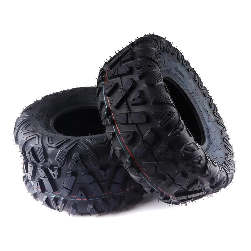 8 Inch Tubeless Tires Front 19x7 8 Rear 18X9.50 8 Kart, ATV, UTV Dirt ...
