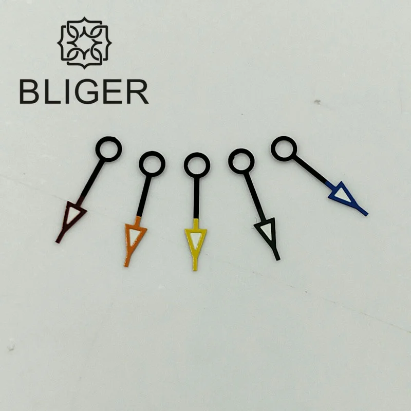 BLIGER New GMT Hands Bicolor Black-red Green Blue Orange Luminous Fit ...