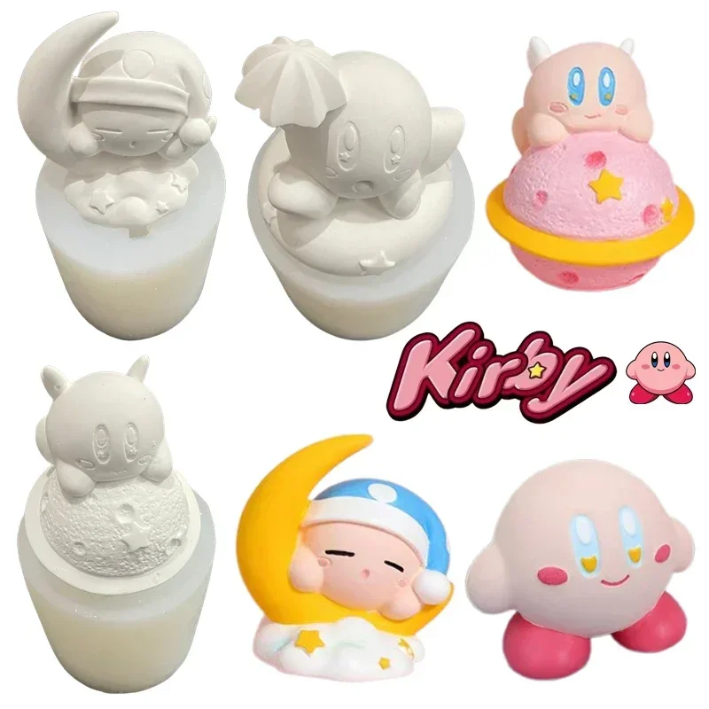 Kirby-Silicone-Moulds-Cartoon-Anime-3D-Mould-DIY-Candle-Gypsum-Soap ...