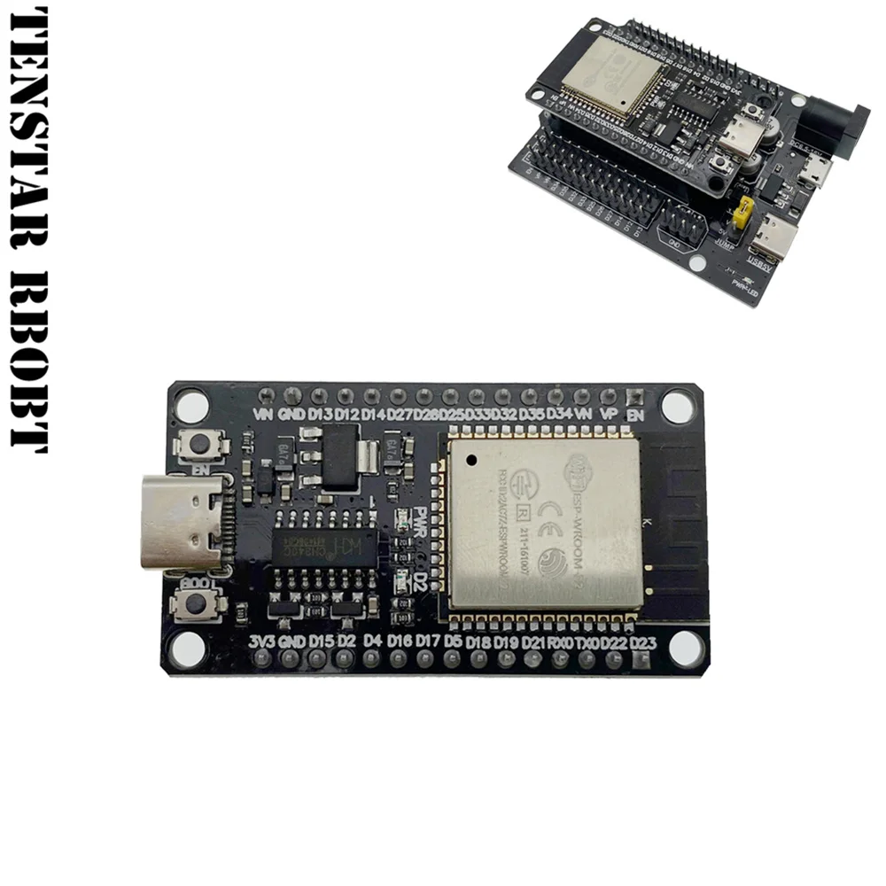 Esp32 Development Board Type-c Usb Ch340c Esp-32 Wifi+bluetooth Ultra ...