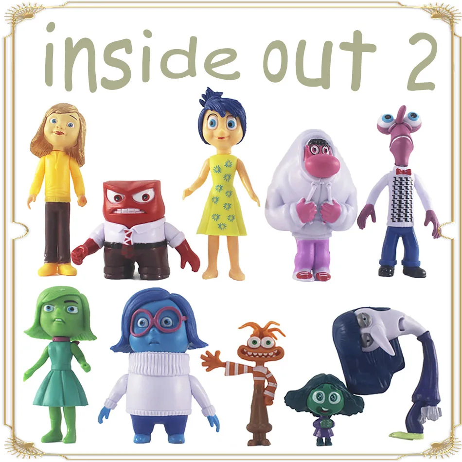 Inside-Out-2-Action-Figure-Toy-Cartoon-Movie-Alegria-Ansiedade-Raiva ...