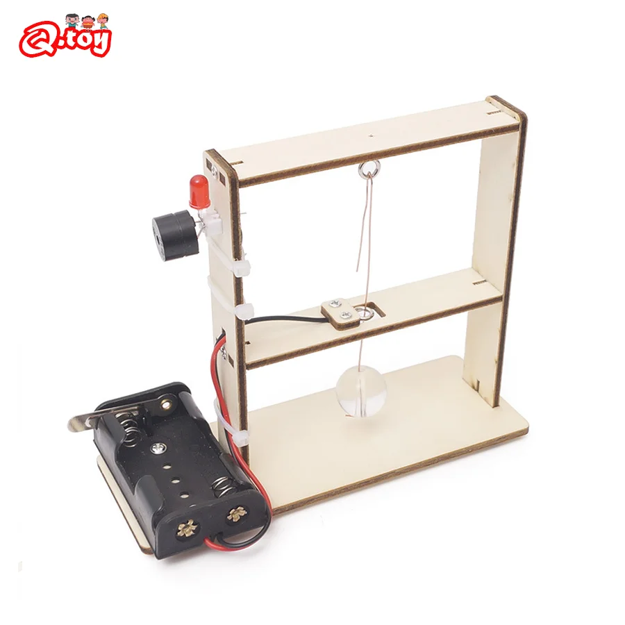 DIY-Earthquake-Alarm-Model-Children-Technology-Science-Experimental ...