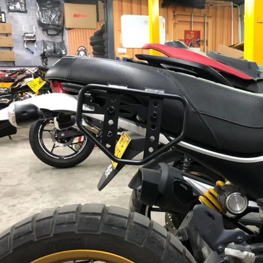 Ducati-800-Scrambler-Frame-Side-Pockets-luggage-rack-Side-rack-side-bag ...