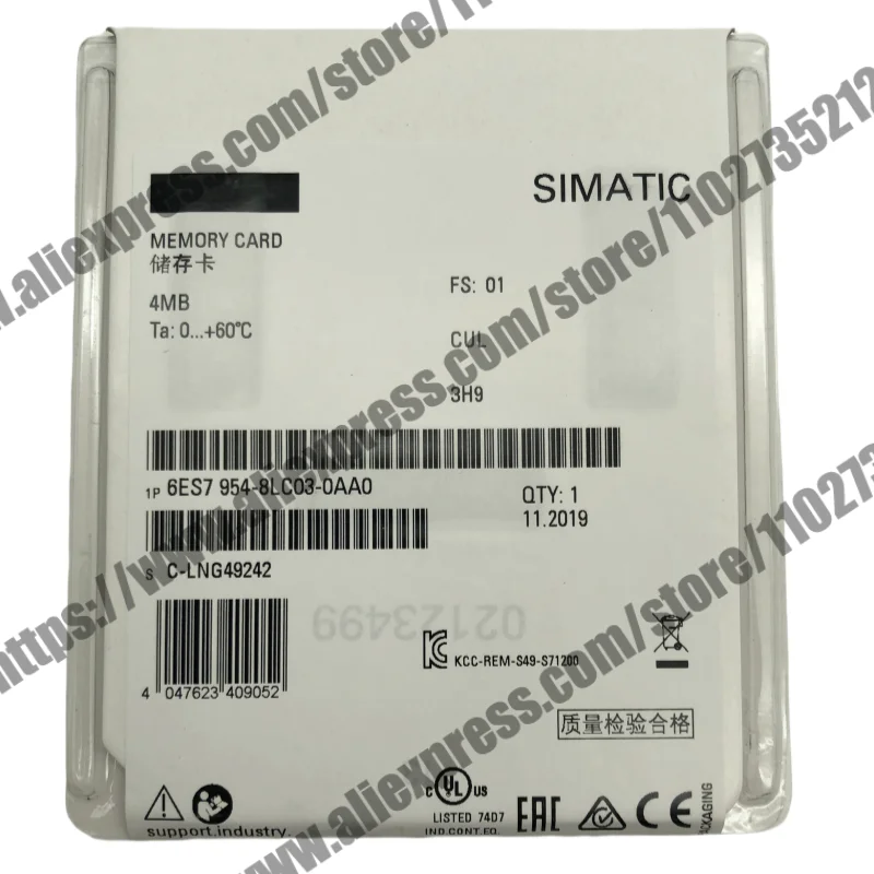 New-Original-6ES7954-8LC03-0AA0-S7-1200-PLC-Memory-Card-storage-Card ...