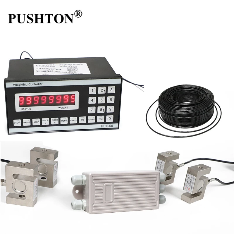 Weighing-Transducer-6-Relay-Outs-Systems-Batch-4-Sensor-Scale-Load-Cell ...