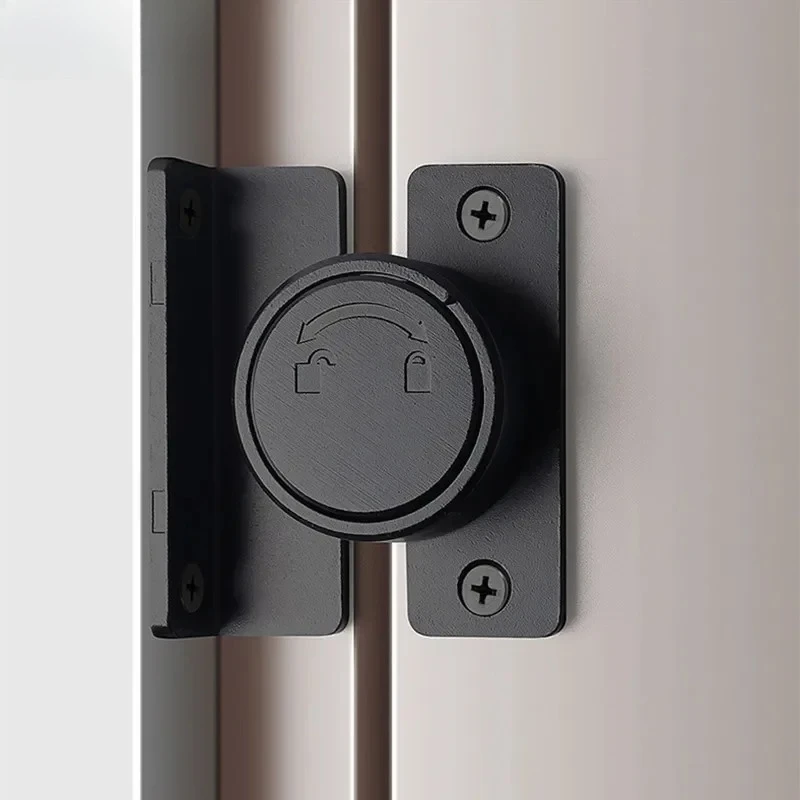 1pc 90/180 Degree Revolving Door Hasps Zinc Alloy Door Window Latches ...