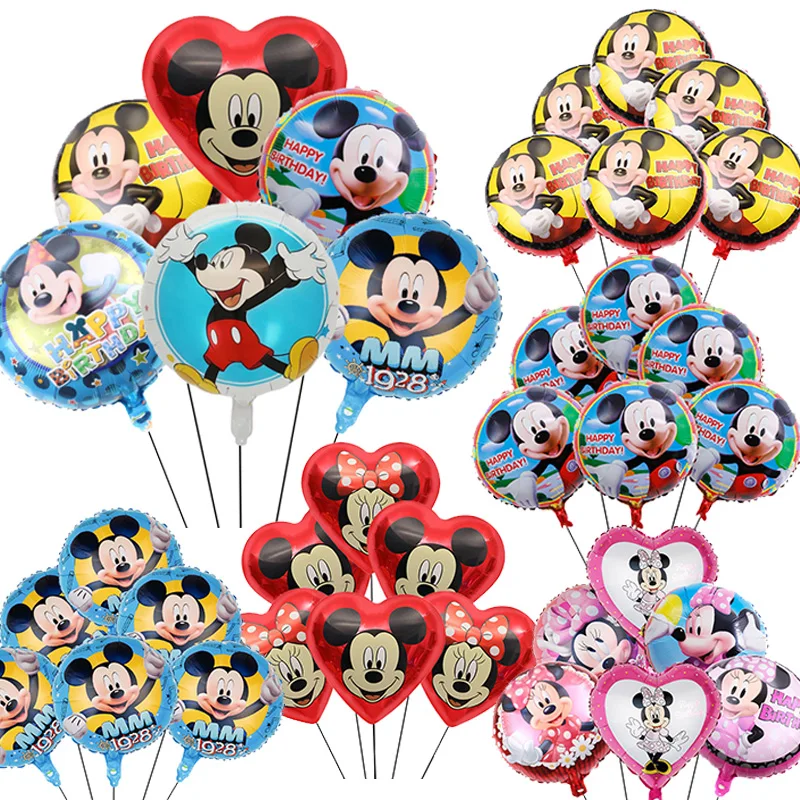 18Inch-Mickey-Mouse-Foil-Balloon-Party-Supplies-Pink-Minnie-Party ...