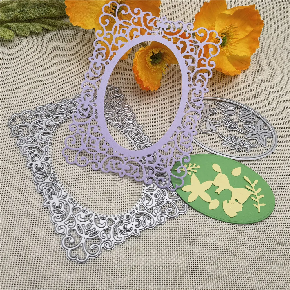 Spitze-hintergrund-Rahmen-Metall-Schneiden-Stirbt-Schablonen-F-r-DIY ...