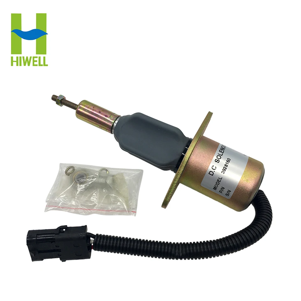 Solenoide-de-parada-de-motor-de-combustible-di-sel-3928160-12V-SA-4293 ...