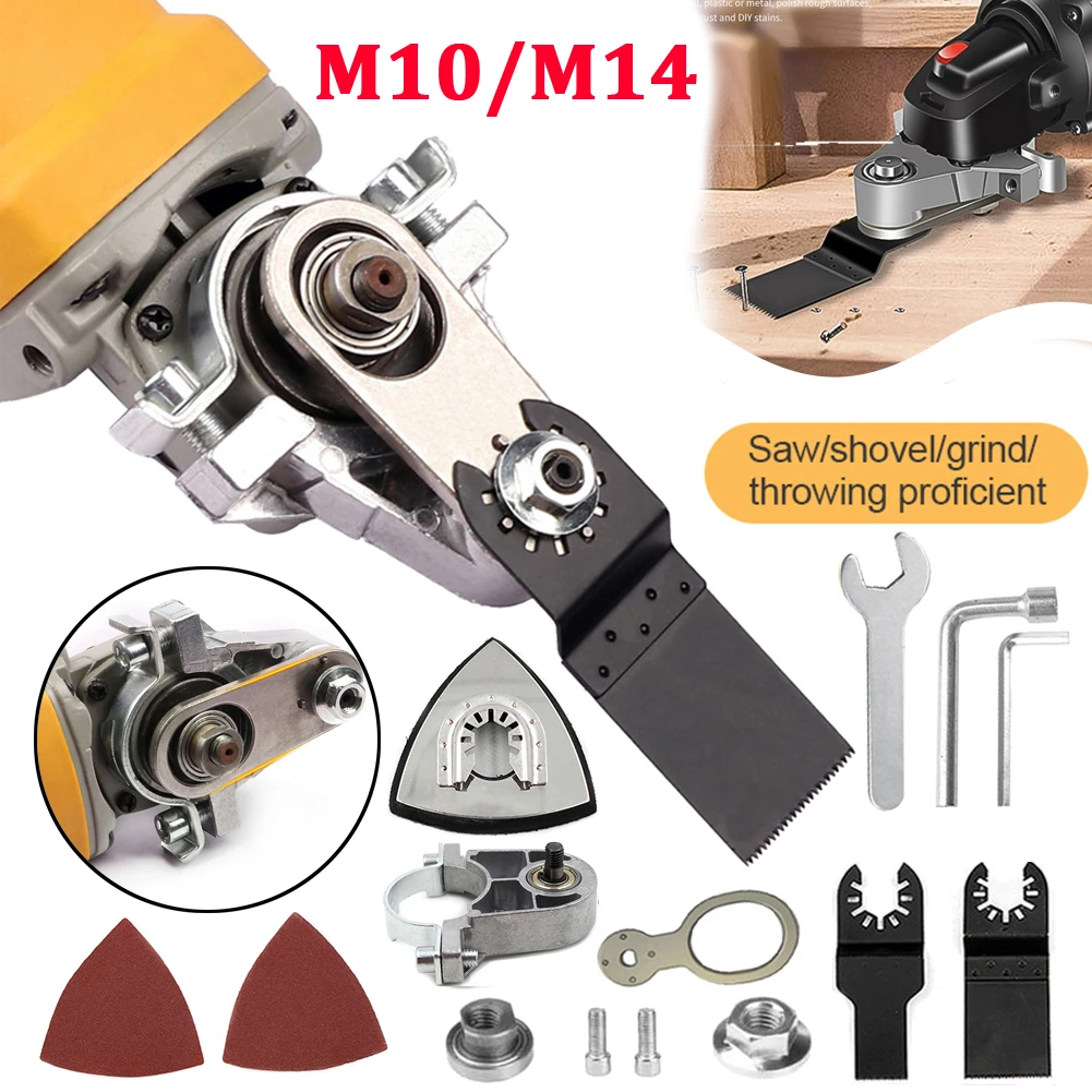 Thread Angle Grinder M10/M14 Conversion Head Adapter with Power ...