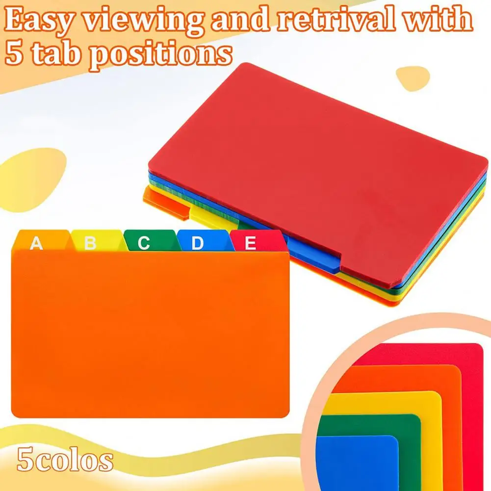 Index Card Alphabet Divider: The Ultimate Solution for Organizing Files ...