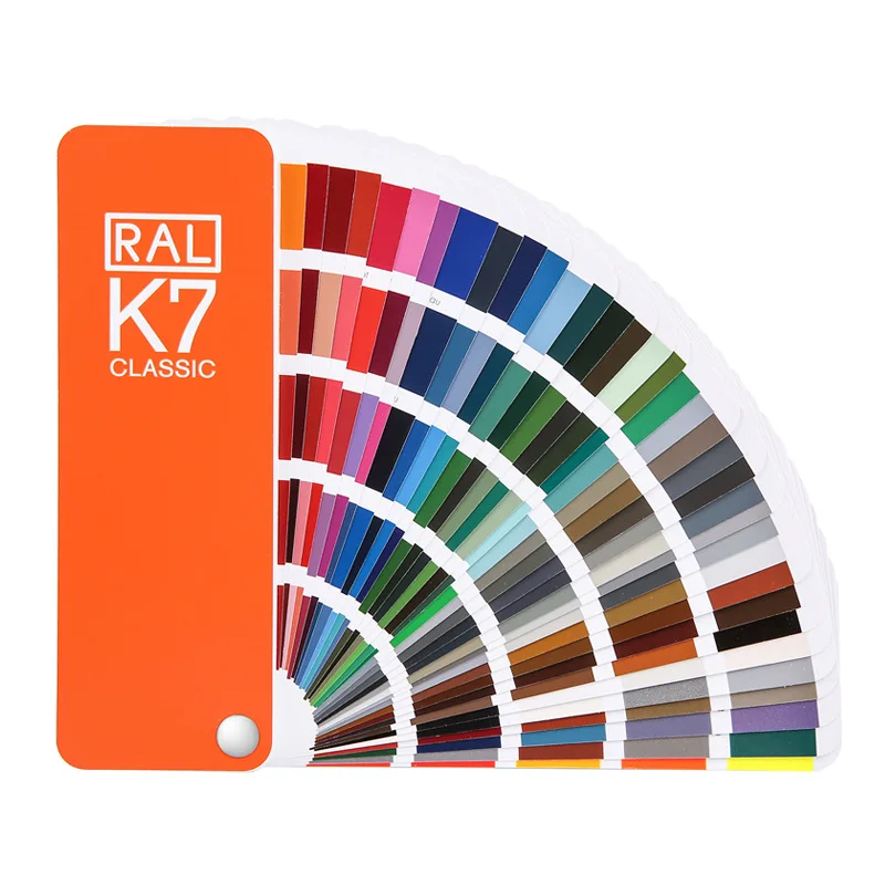 Original Germany RAL K7 international standard color card raul - paint ...