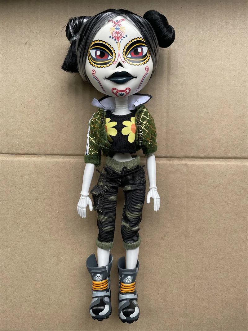 25cm-Big-Head-Skull-Doll-Day-Of-The-Dead-Halloween-Decor-Dolls-Boys ...