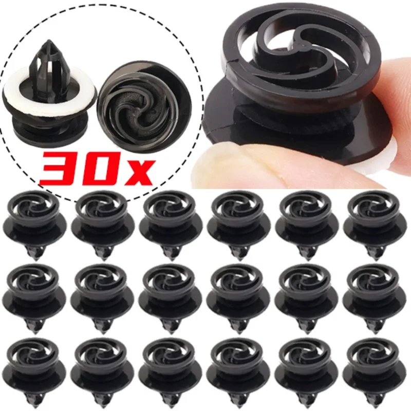 30-10pcs Car Door Card Retainer Trim Panel Clips for AUDI A3/8P A4 B6 ...