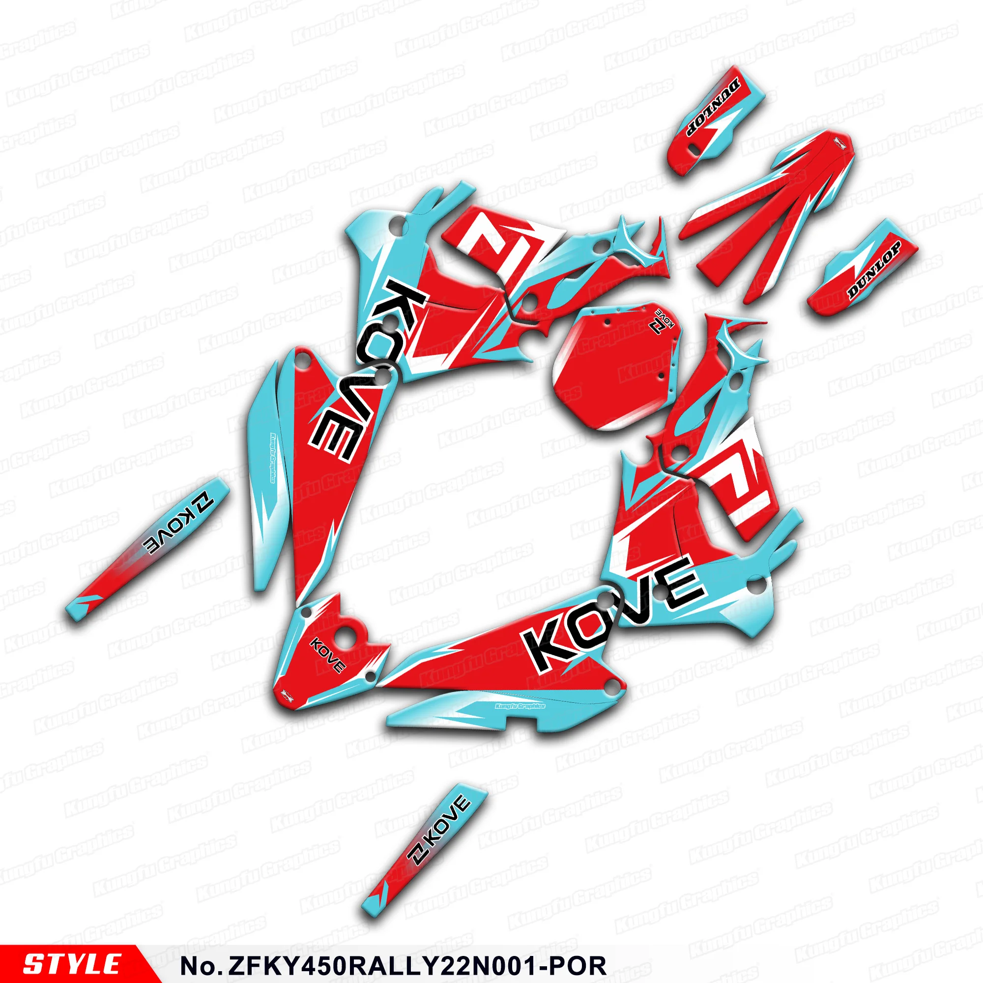 AFTERMARKET-Dirt-Bike-Decals-Personalised-Stickers-Moto-Racing-Decor ...