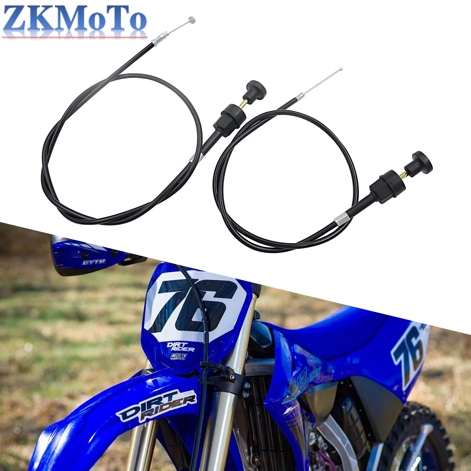 940mm 760mm PW50 PW80 Carburetor Choke Cable Bike Push Pull Choke ...