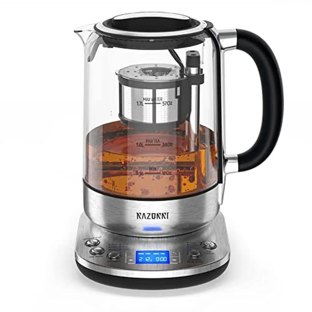 Electric-Tea-Brewer-Glass-Kettle-Infuser-1-7L-5-Tea-Types-3-Brew ...