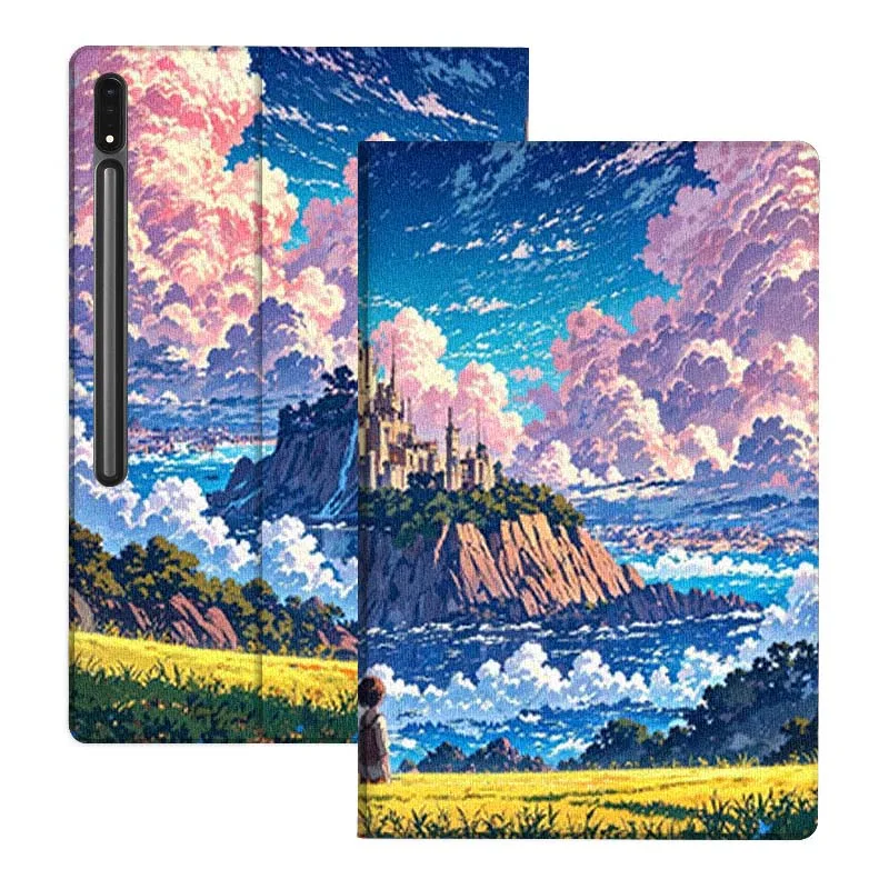 Colorful Scenery For Samsung Galaxy Tab S11 S10 S9 S8 S7 S6 A11 A9 A8 ...