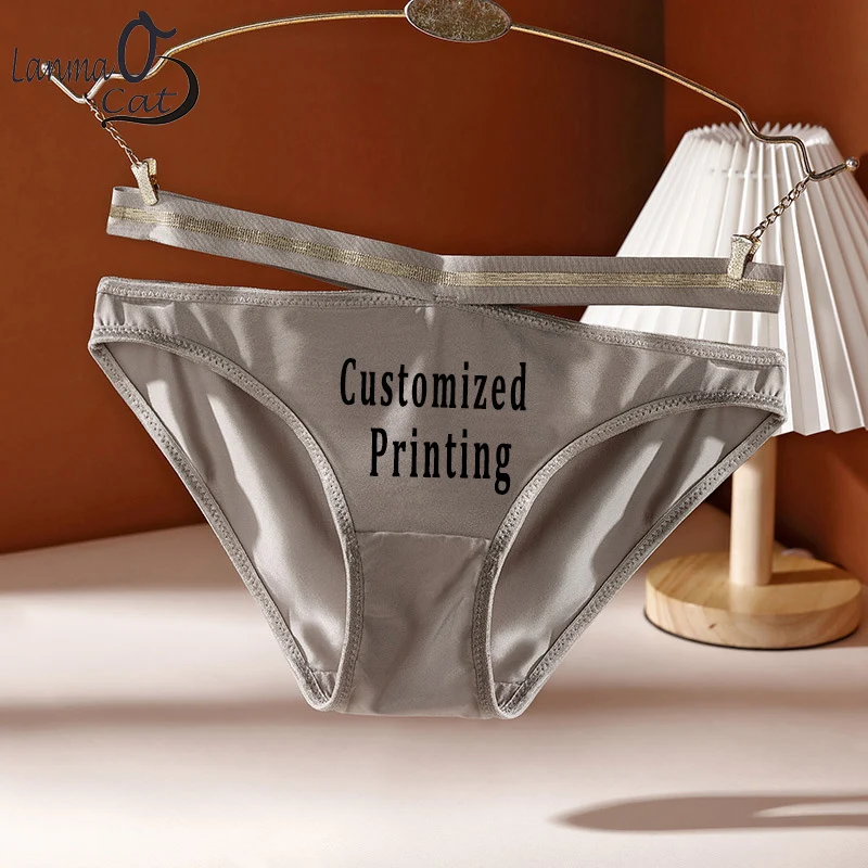 Custom-Printed-Underwear-For-women-Low-Waist-Briefs-Underpants-Plus ...